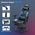 Douxlife Professional Full Body Massage Gaming Chair with Footrest, 175 ...