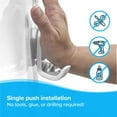 SlipX Solutions Patented Bathroom Power Lock Suction Cup Hook for ...