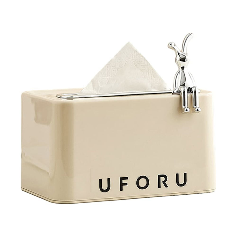 CSCHome tissue boxes Modern Rectangular Plastic Facial Tissues ...