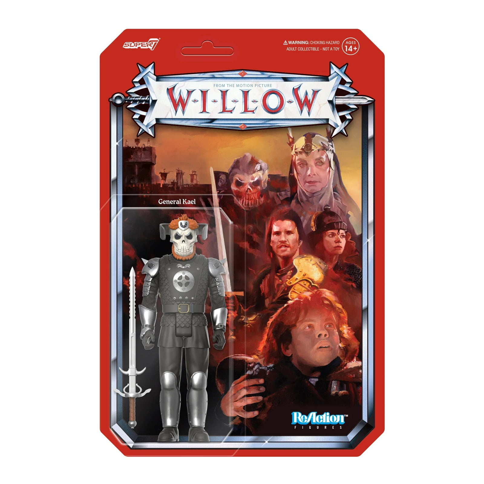 Super7 Willow General Kael Reaction Figure 3.75 inch - Walmart.com