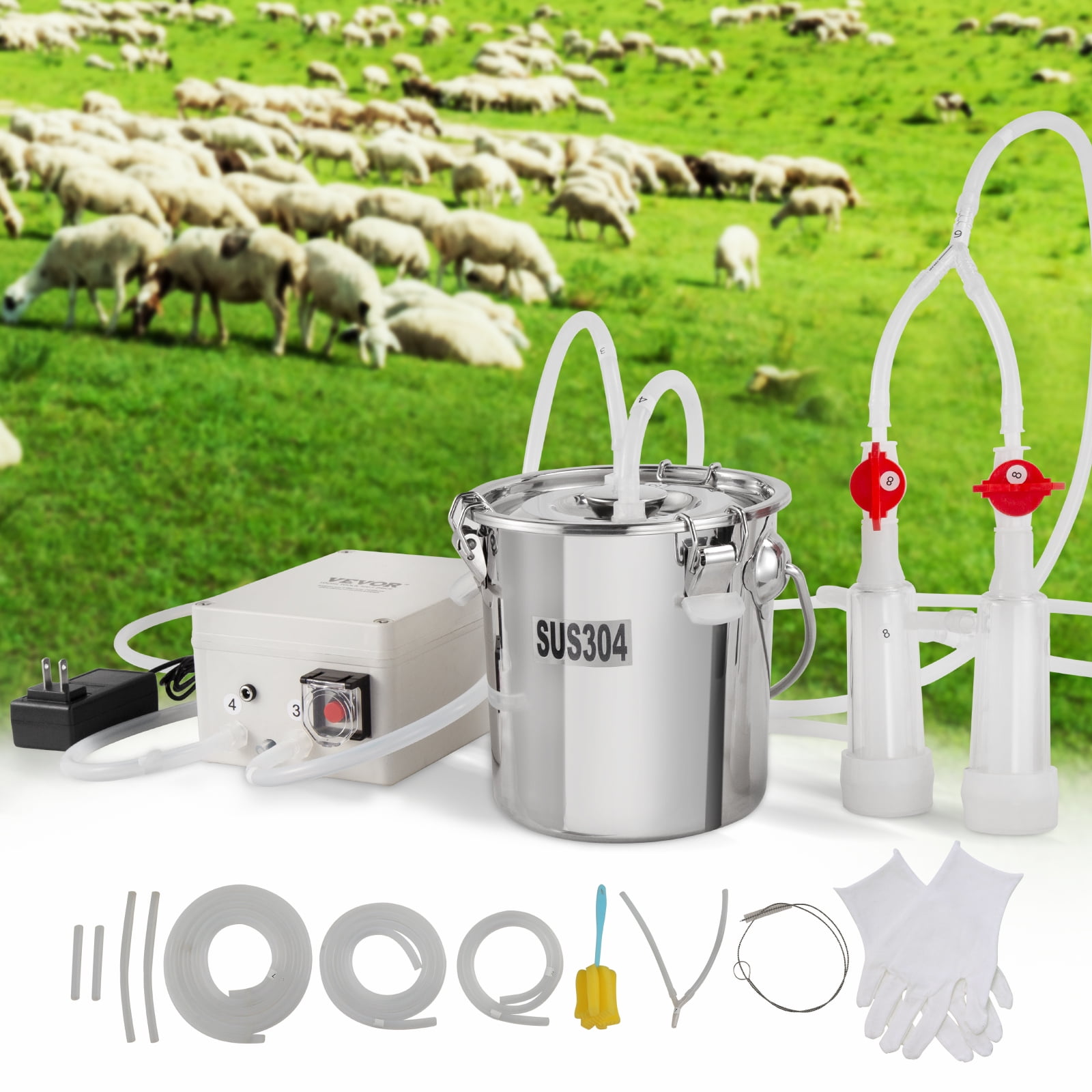 Click here for Vevor Goat Milking Machine  3 L 304 Stainless Stee... prices