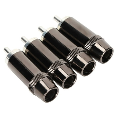 Sound Plug, Solder Type Silver Plated Sound Connector Natural Sound For ...