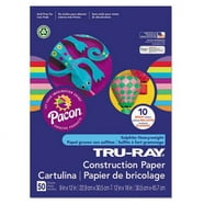Tru-Ray Extra Large Construction Paper, 24 x 36 Inches, Black, 50 ...
