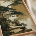 Affixzi Japanese Garden Path Poster, Forest Landscape Wall Art, Serene ...
