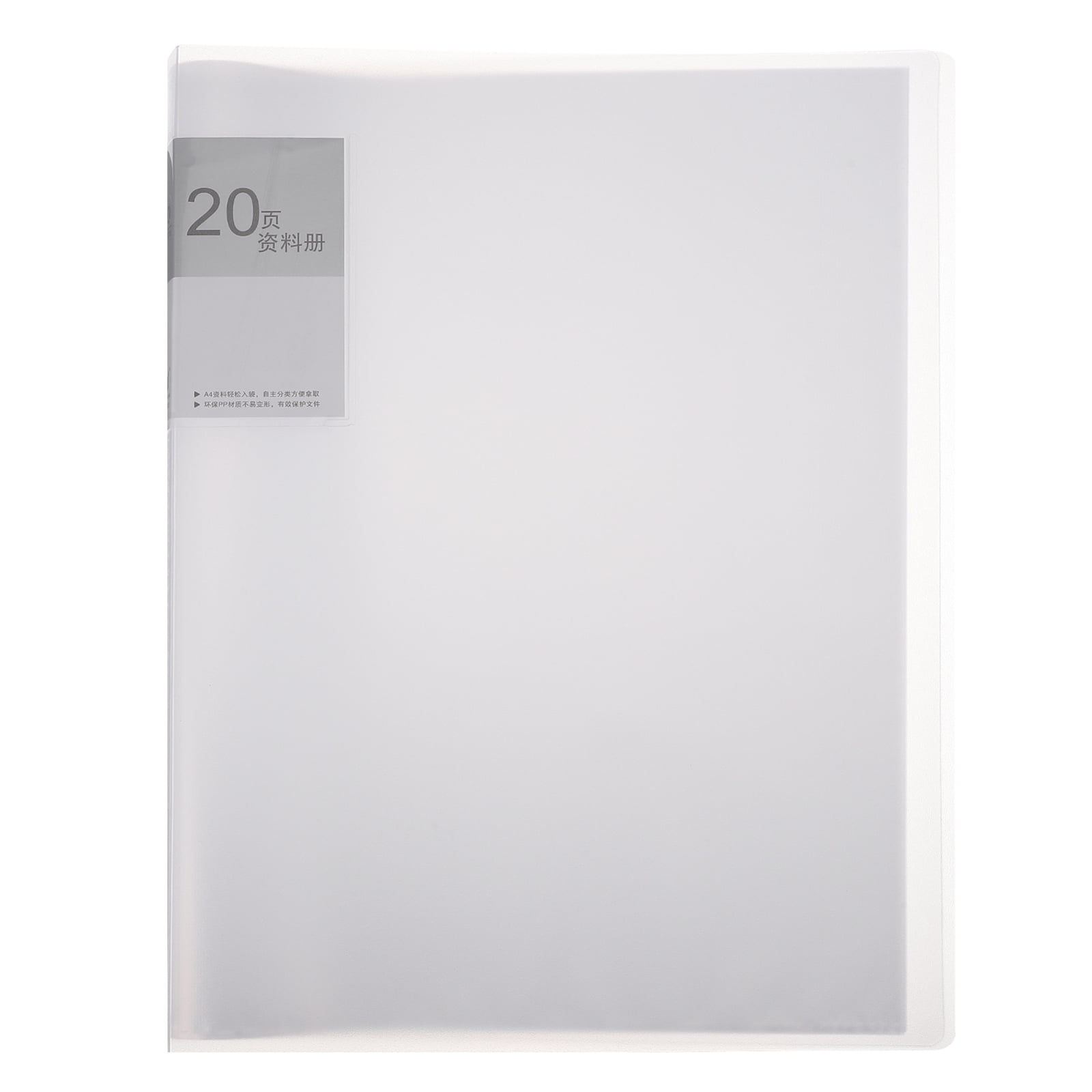 Frcolor Folder File Sleeves Display Folders Clear Office Paper Document ...