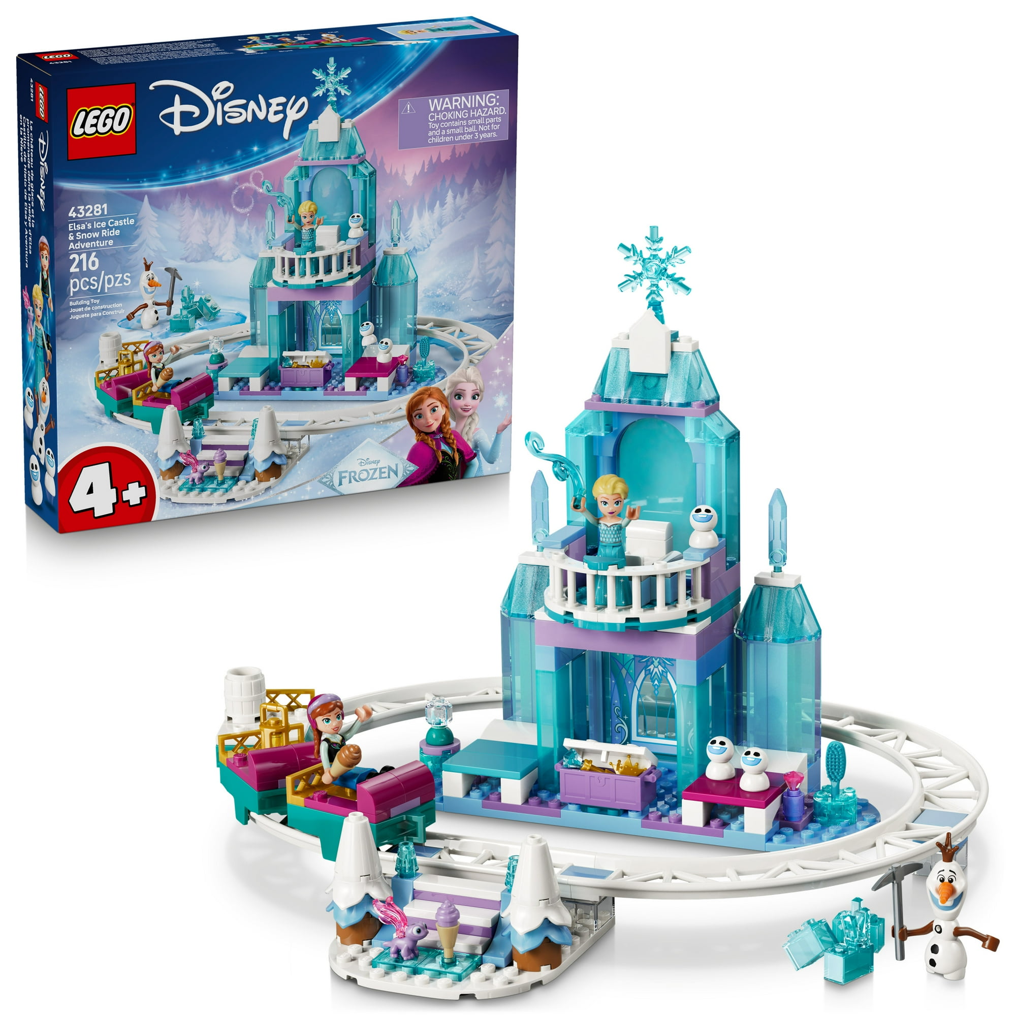 Click here for Lego Disney Frozen Elsas Ice Castle & Snow Ride Ad... prices