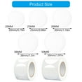 500Pcs Clear Round Seal Sticker Wrapping Labels Sealing Sticker for ...