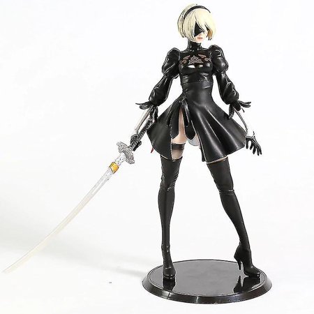 NieR Automata 2B YoRHa Type B Smll Sword Version PVC Figure Doll ...