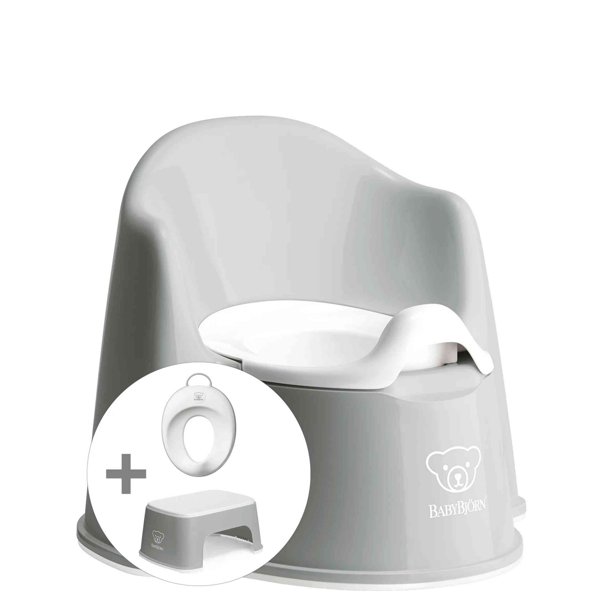 Click here for Babybjörn Babybjorn Potty Training Bundle  Grey/Wh... prices