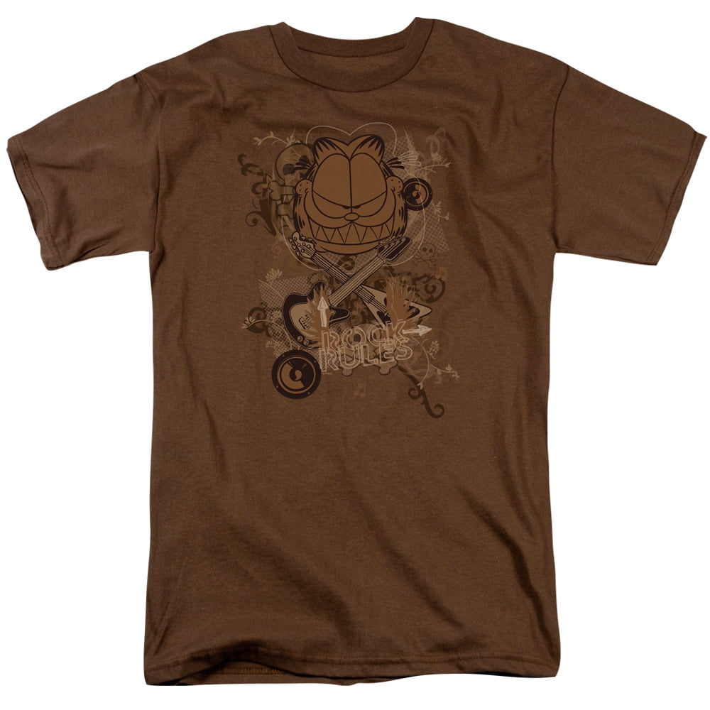Garfield - Rock Rules - Short Sleeve Shirt - Medium - Walmart.com