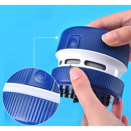 HUACA Mini aspirateur de bureau portatif sans fil de table balayeuse de ...