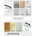 Koovon Black 13 4 Paper Towel Holder Self Adhesive Wall Mount