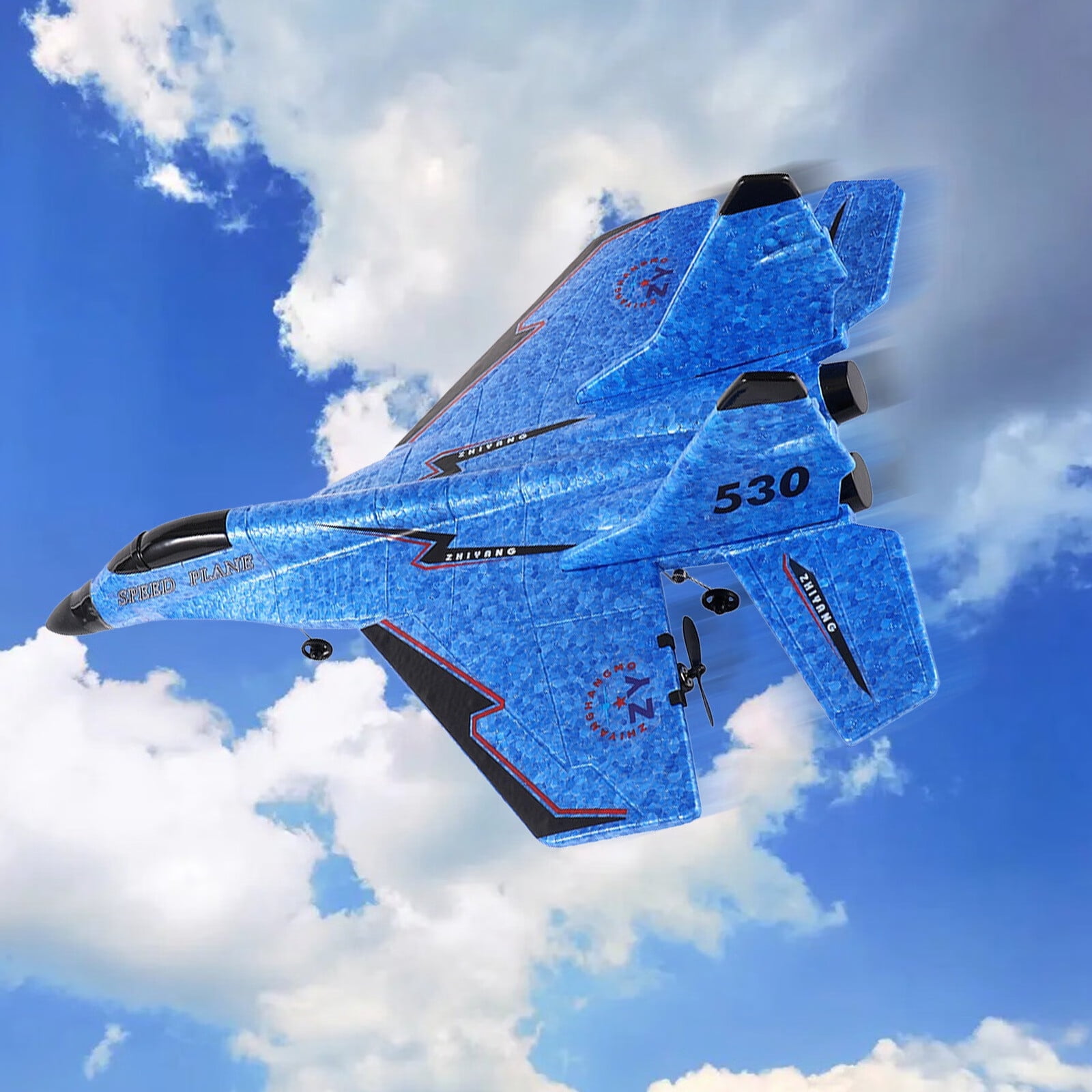 Remote Control Plane Foam RC 2.4 2 Channel Remote Control Airplane With ...