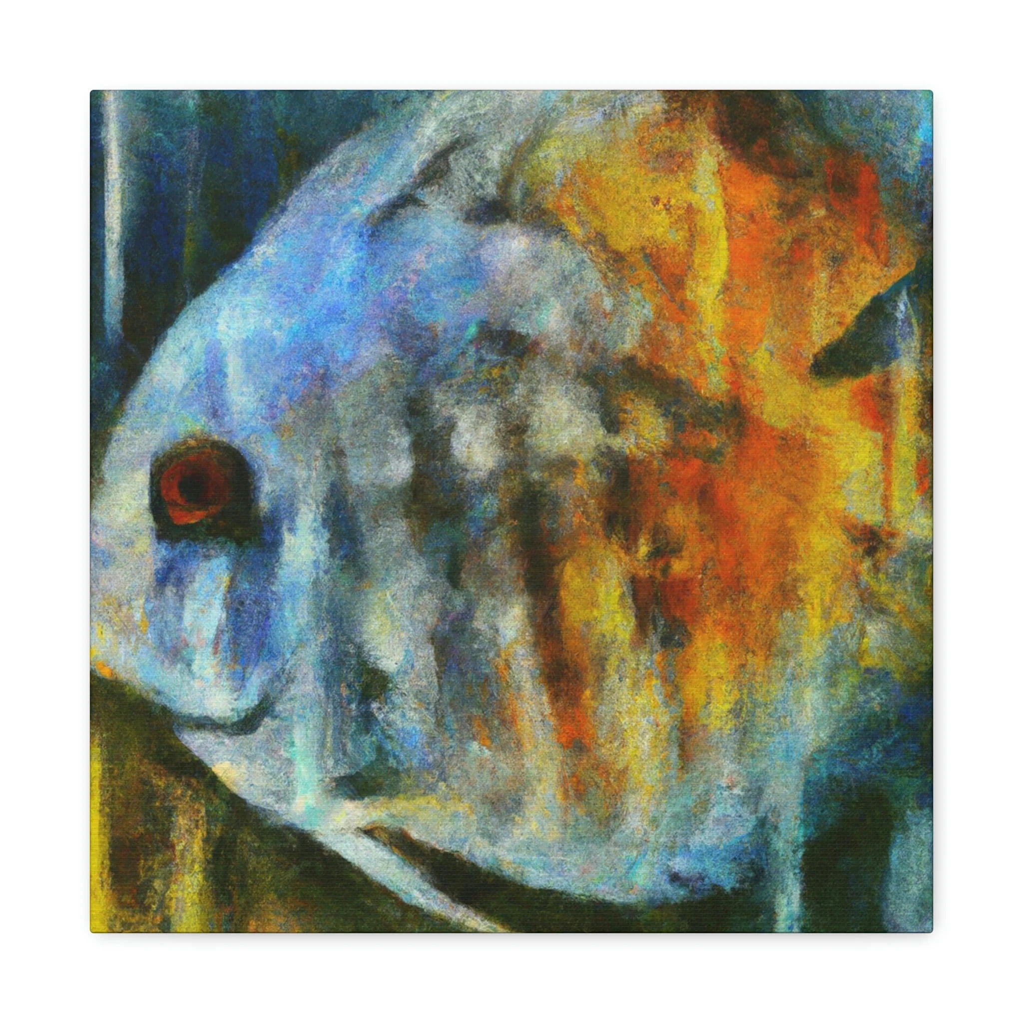 Discus Through Expressionism - Canvas - Walmart.com