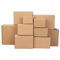 100 Corrugated Paper Boxes, Yellow (8*6*4in/20.3*15.2*10cm) - Walmart.com
