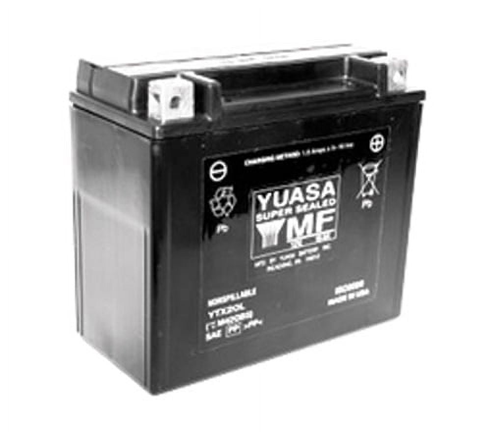 Yuasa YTX20HL-BS High Performance AGM Battery Cycle Gear, 05/28/2023