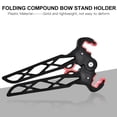 Folding Portable Compound Bow Stand Holder Rack Bracket for Archery ...