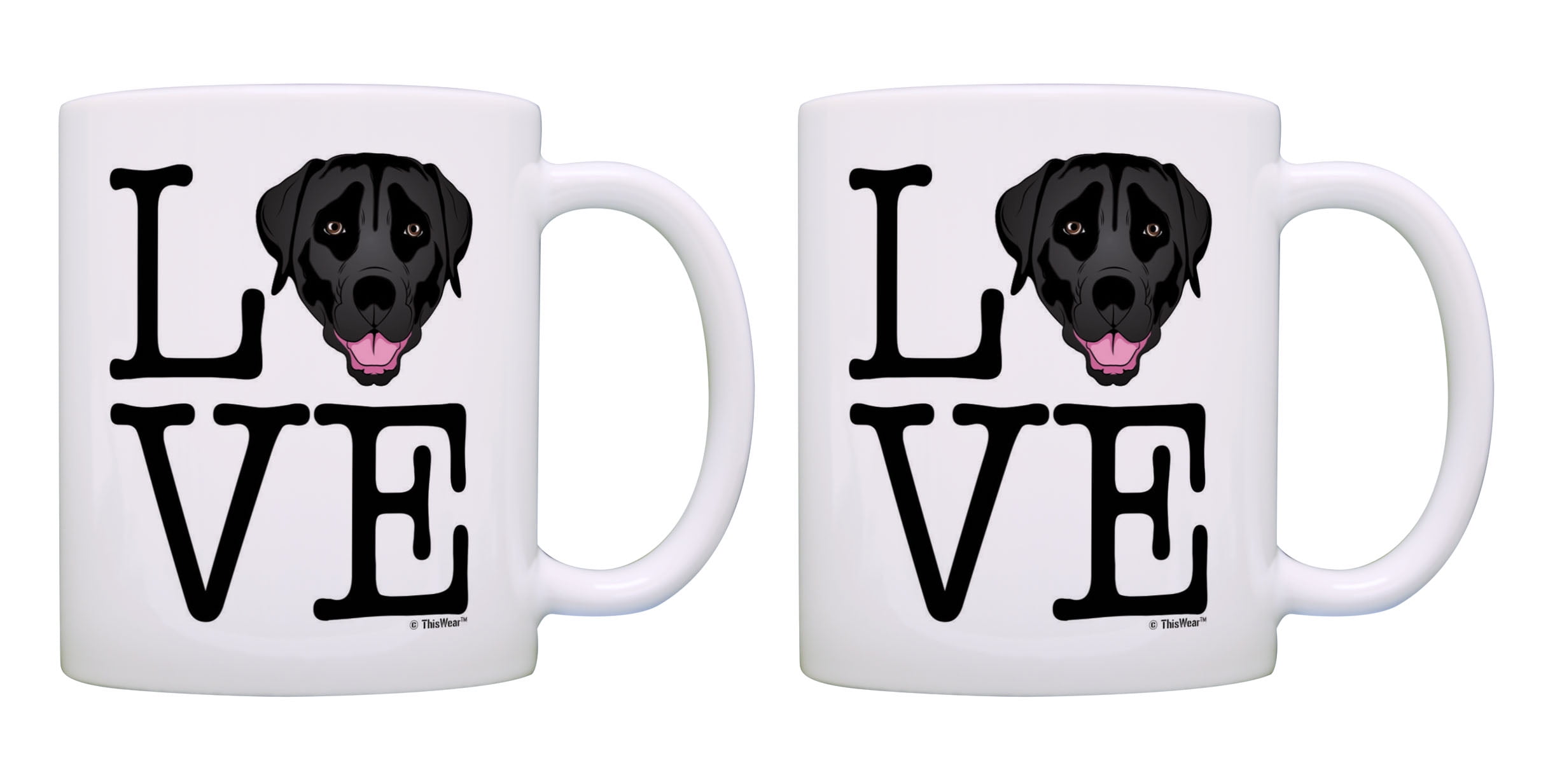 ThisWear Lab Lovers Gifts Love Labrador Dogs Labrador Coffee Cup Set 11 ...