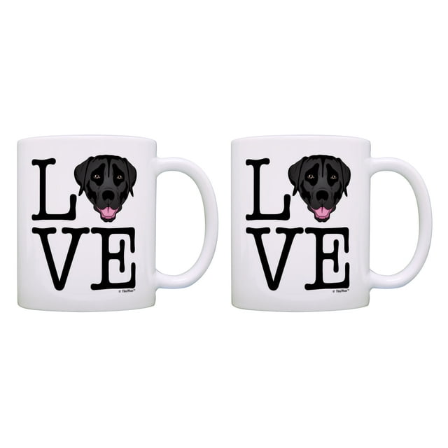 ThisWear Lab Lovers Gifts Love Labrador Dogs Labrador Coffee Cup Set 11 ...