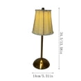 Portable Rechargeable Rattan Lamp USB Cordless Table Light with ...