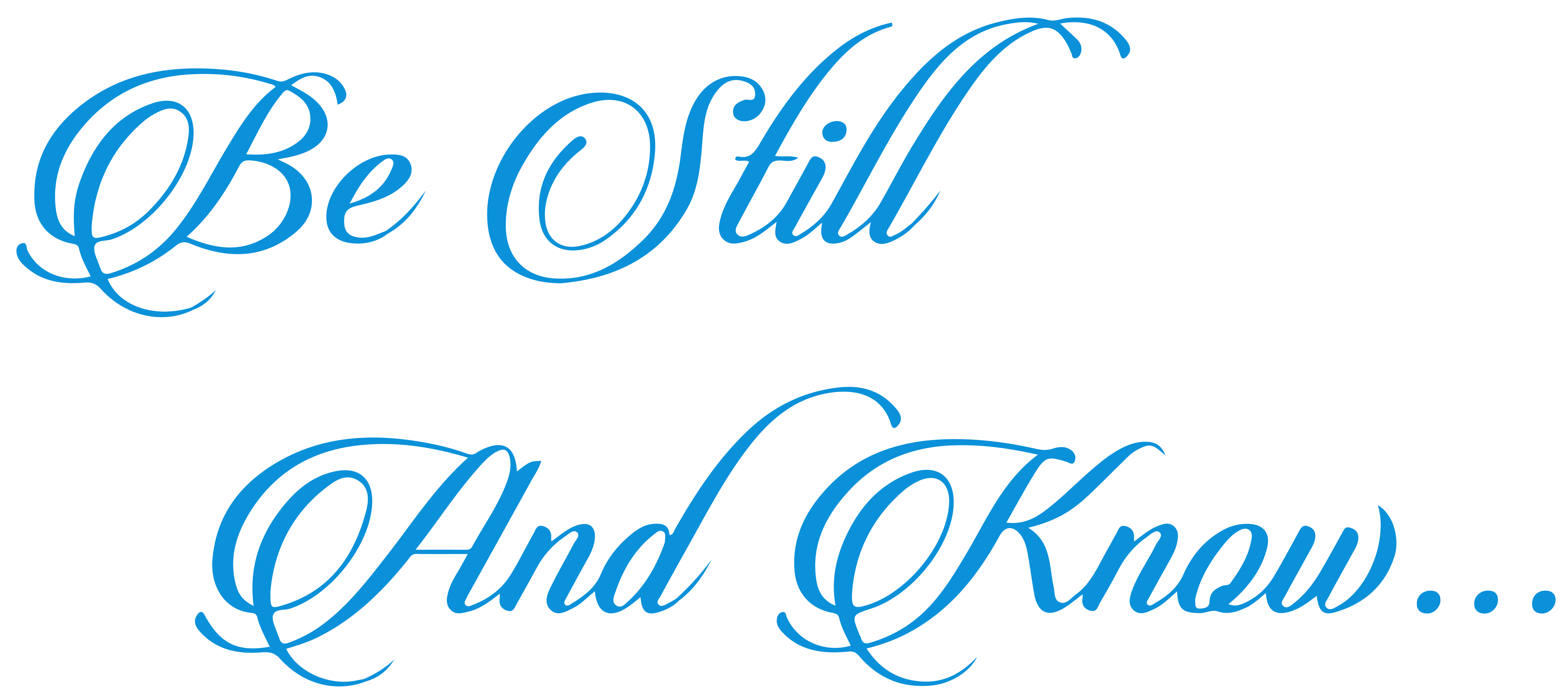 Be Still And Know Vinyl Decal Sticker Quote Large Sky Blue be-still-and-know-vinyl-decal-sticker-quote-large-sky-blue