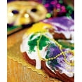 Caluda's Praline Filled King Cake with Icing and Sugar on the Side ...