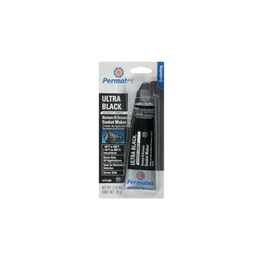 permatex 82180 ultra black maximum oil resistance rtv silicone gasket ...
