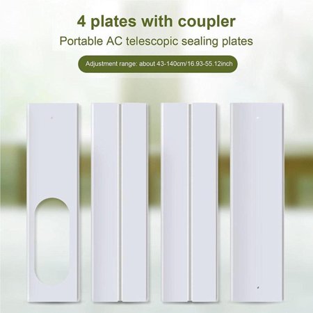 Portable Air Conditioner Window Kit Window Baffle And Device Portable ...