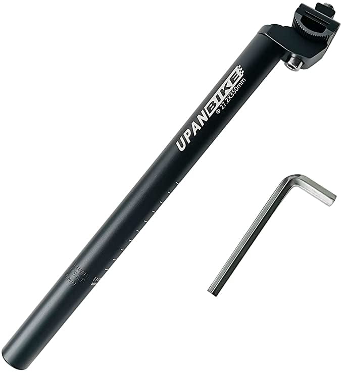 UPANBIKE Bike Seat Post φ 27.2, 13.8inch (350mm) Bicycle Aluminium ...
