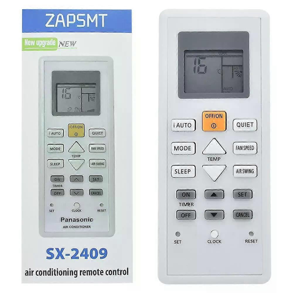 New SX-2409 Remote Control For Panasonic Air Conditioner A75C3716 ...