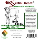 Beef Tallow Grass Fed Food Grade 7 lbs - Walmart.com