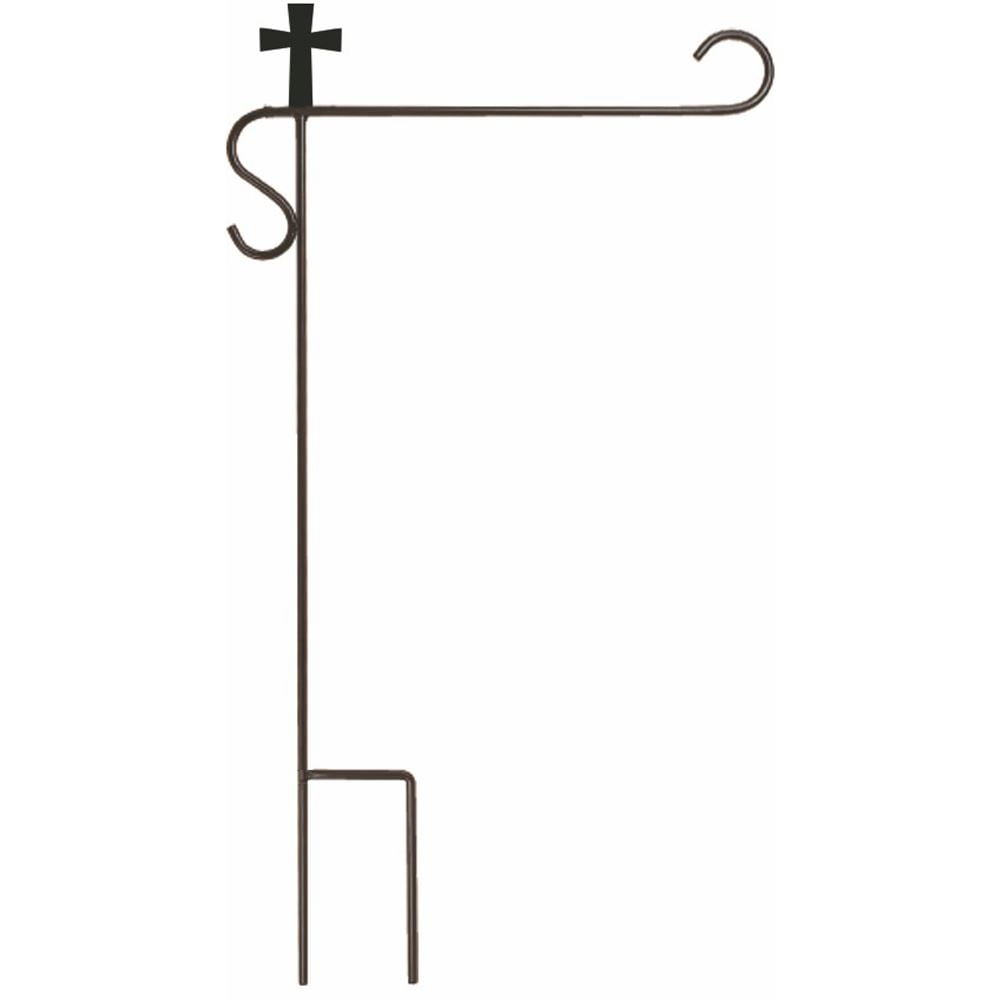 Custom Decor Garden Flag Stand - Cross (30") - Walmart.com