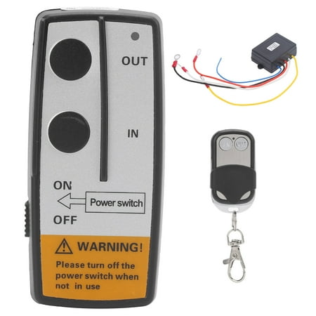 Winch Remote Control Wireless Winch Controller Winch Control System Winch Remote Set 12V Winch ...
