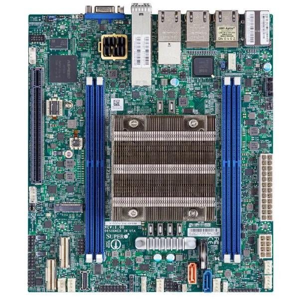 Supermicro X12SDV-4C-SPT8F Motherboard - Intel Xeon Processor D-2712T - Single Socket FCBGA-2579 ...