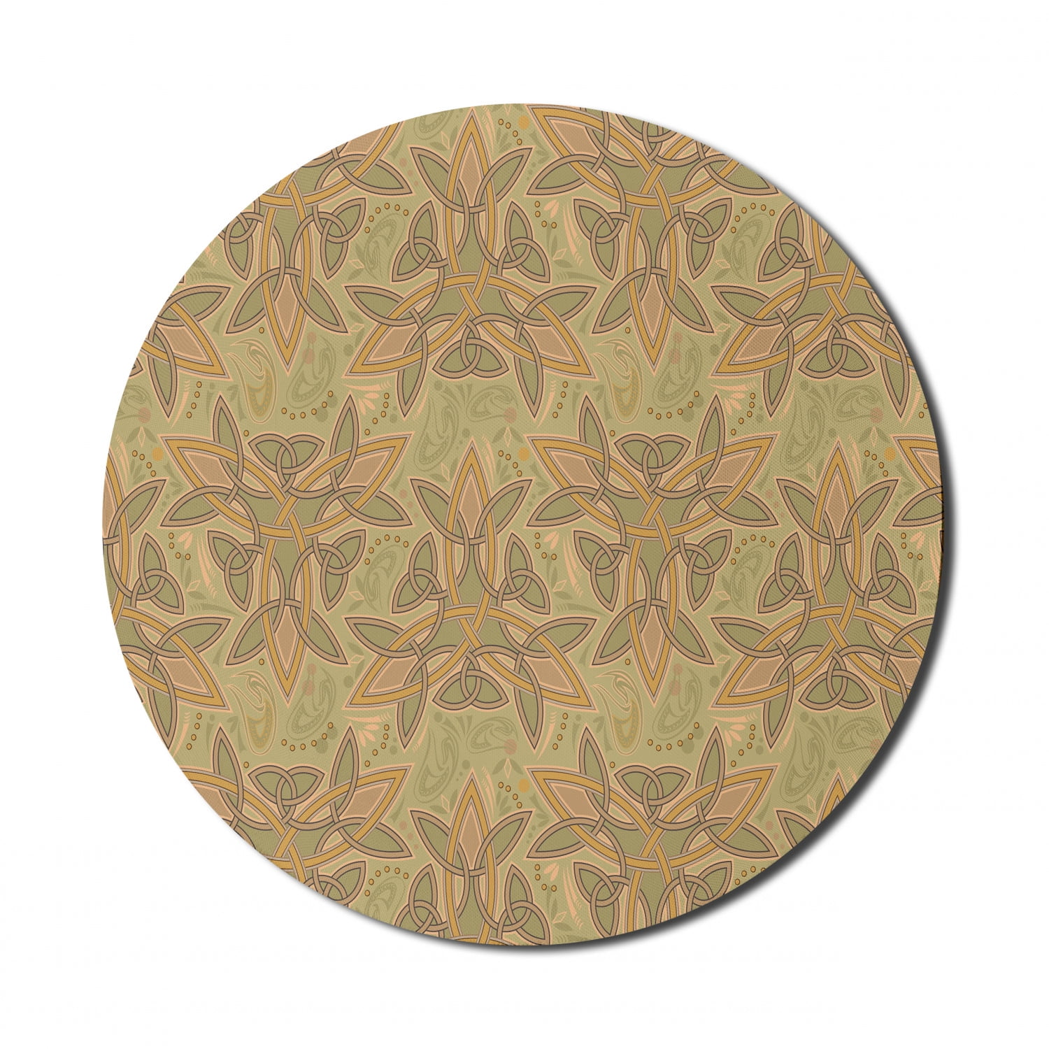 Retro Mouse Pad for Computers, Old Fashioned Celtic Royal Sacred ...