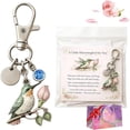 A Little Hummingbird For You Keychain Meaningful Mother's Day Gift with ...