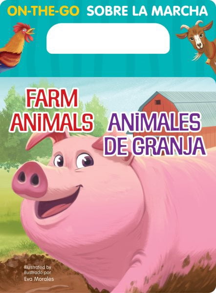 Pre-Owned On-the-Go Farm Animals Bilingual Spanish (Board book ...