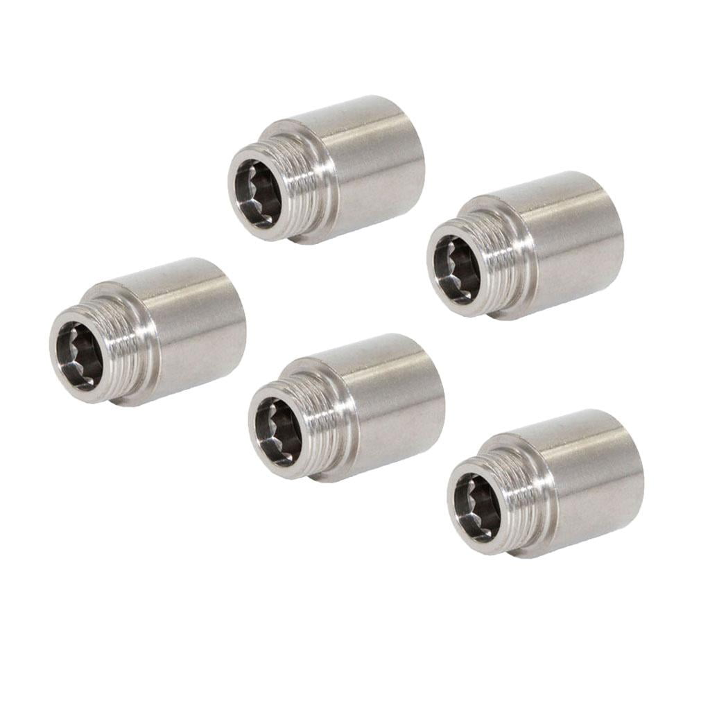 5pcs Stainless Coupling Coupling Quick Connector Extension Connector ...