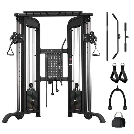 Functional Trainer Cable Machine - Adjustable Pulley System: Ultimate ...