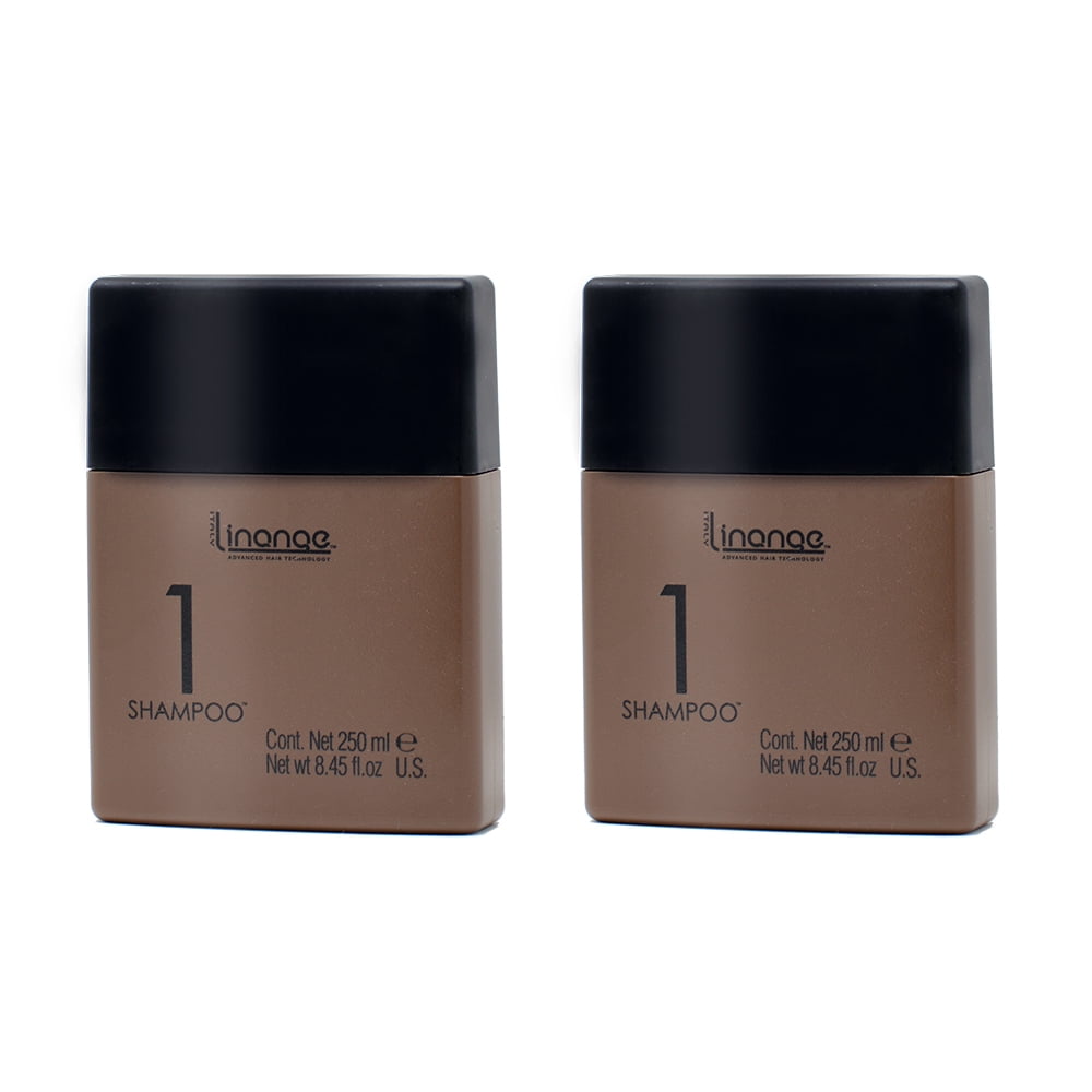 Linange Advanced Hair Technology Man Shampoo 250ml 8.45oz (Pack of 2 ...