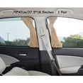 2Pcs Car Side Window UV Protection Curtain Sun Shade Vehicle Slidable ...