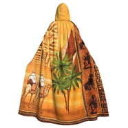 Halloween Burlap Cloak with Hood Adult Costume - Walmart.com