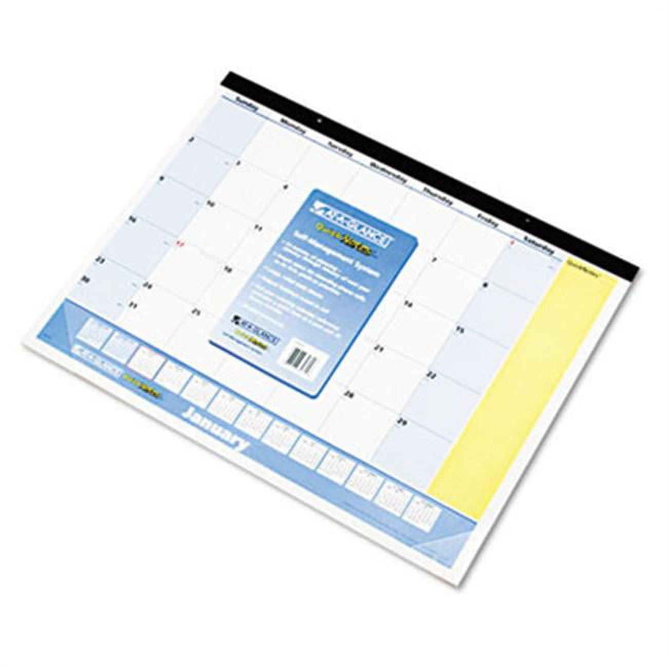 At-A-Glance SK70000 QuickNotes 13-Month Desk Pad/Wall Calendar 22 x 17 ...