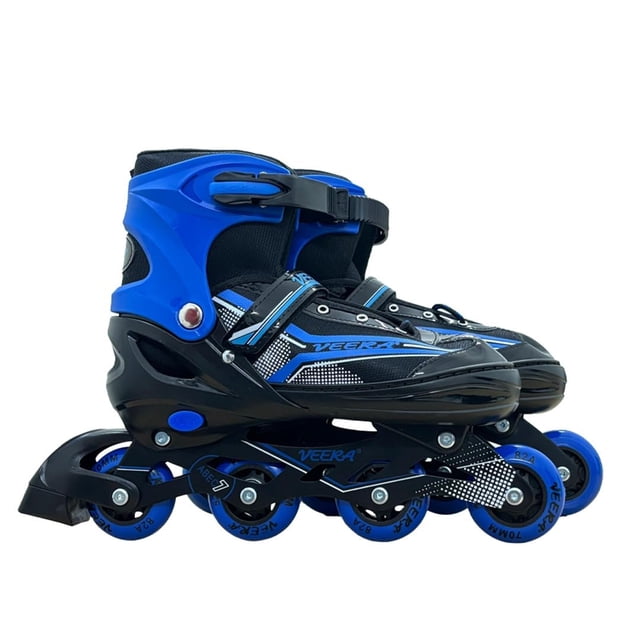 Veera Medium Size Inline Skates | 4 Wheels Adjustable Skating Shoes For ...