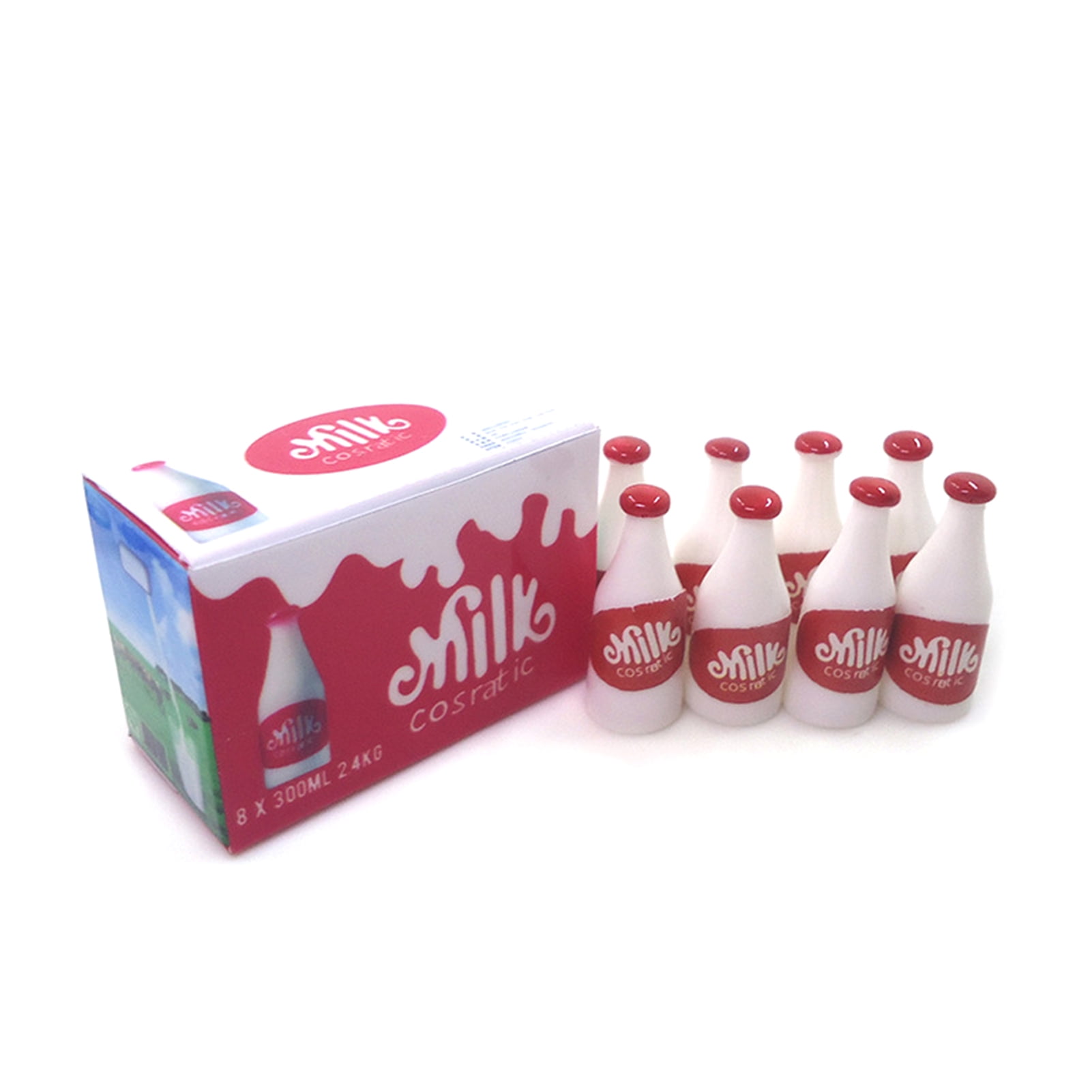 Skindy 1 Set 1:12 Dollhouse Drink: Realistic Looking 3D Shape Miniature ...