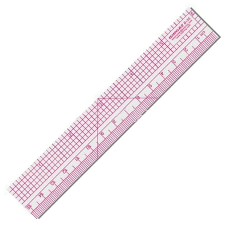 Clear Sewing Rulers Lightweight Convenient Metric System Measurement ...