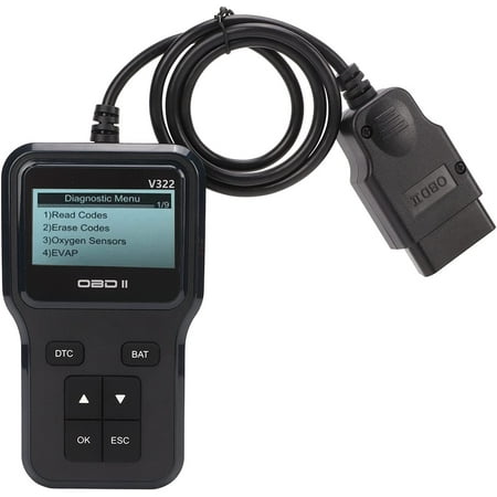 Universal ODB2 Scanner OBD II Code Reader, V322 ODB2 Automatic ...