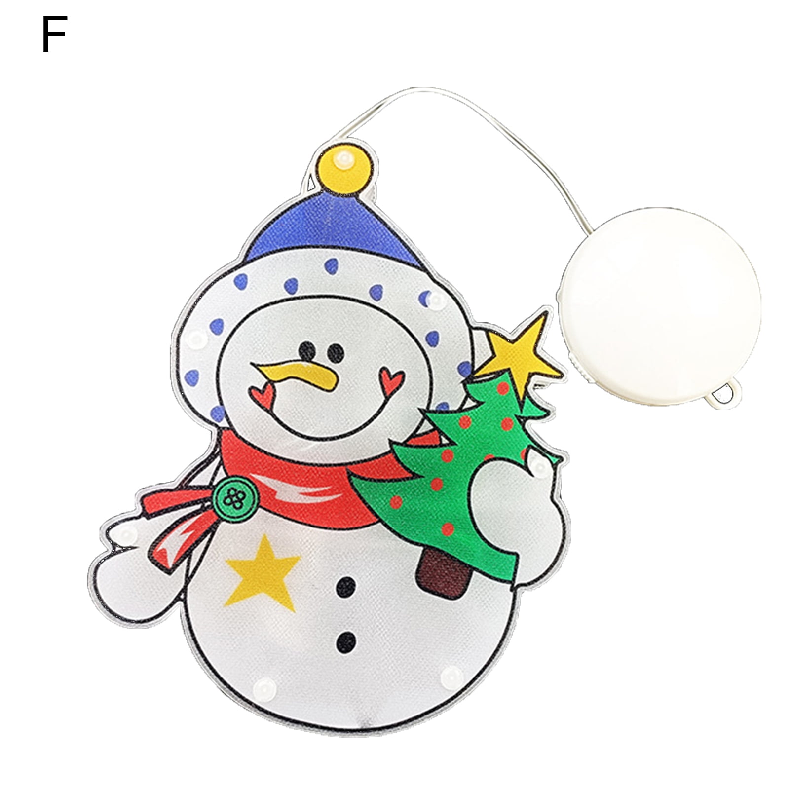 Window Silhouette Light LED Christmas Patterns Integrated Lighted ...