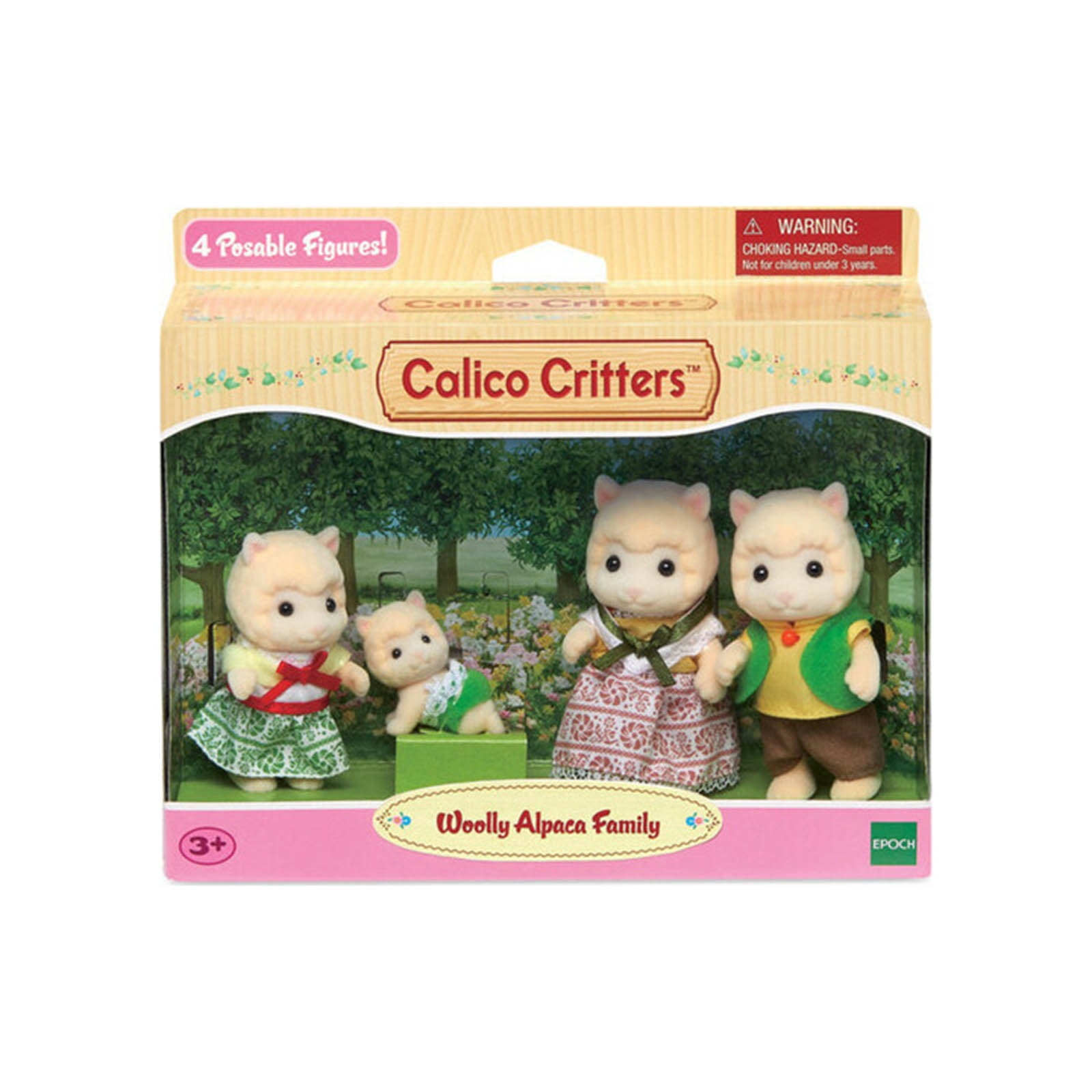Calico Critters Woolly Alpaca Family Figure Set - Walmart.com