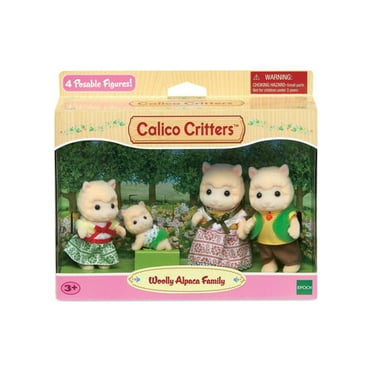 Calico Critter Sheep Family, Set of 4 Collectible Doll Figures ...